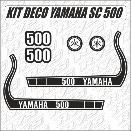 Kit déco Yamaha SC 500